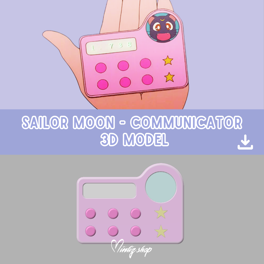 3D Model | Sailor Moon Communicator – minilizshop